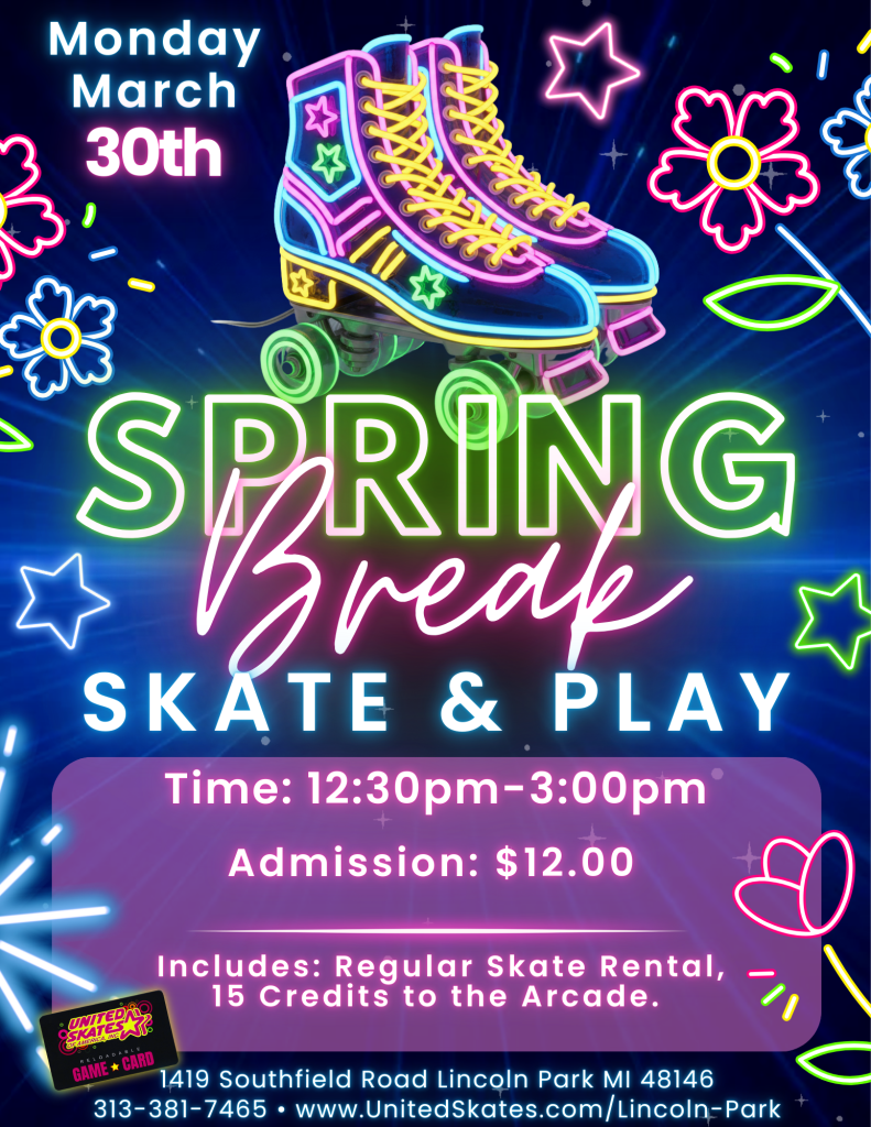 🌸🛼🎮 SPRING BREAK SKATE AND PLAY! 🎮🛼🌸 | United Skates of America